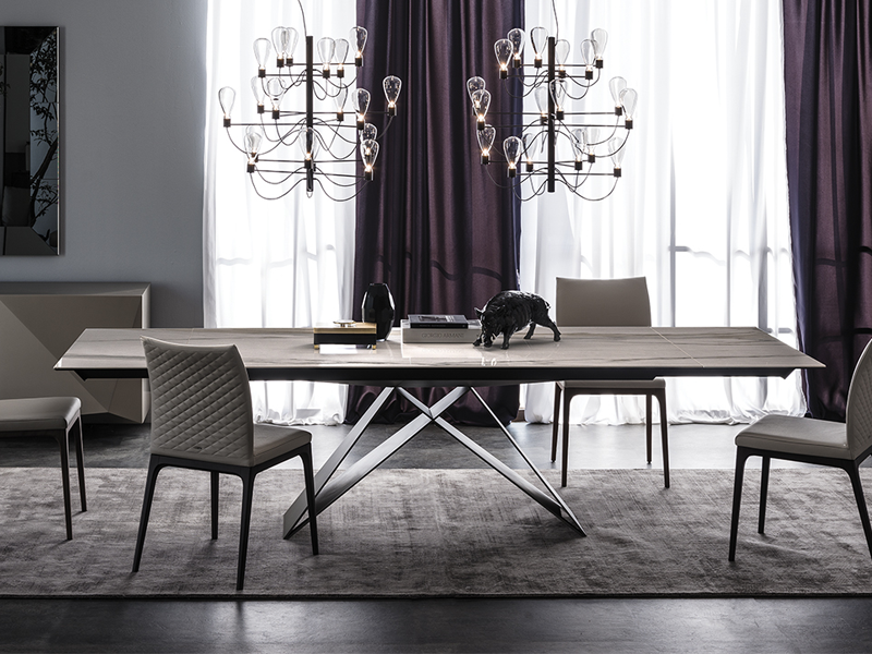 JULIA TABLE CERAMIQUE - EXTENSIBLE - CONFORTOP